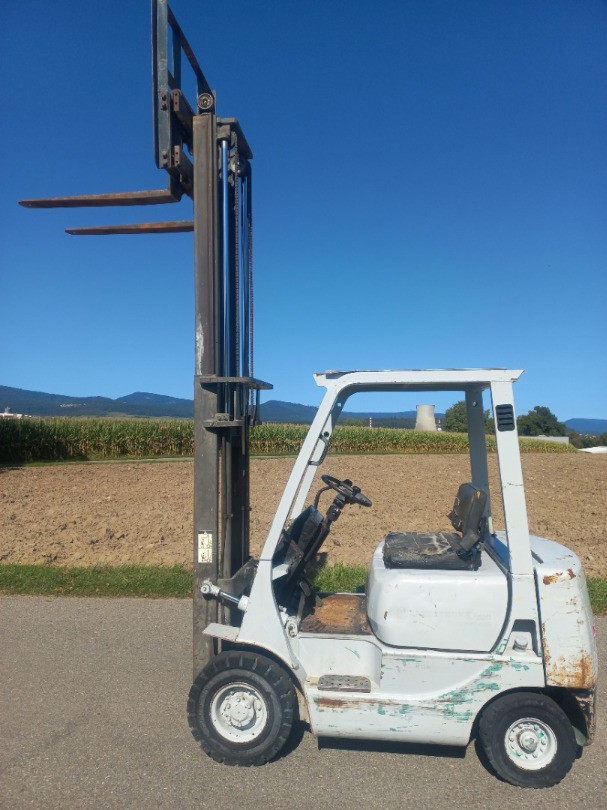 Benzinstapler Mitsubishi KFG15 Caterpillar Cat Benzin - Stapler HH3m ...