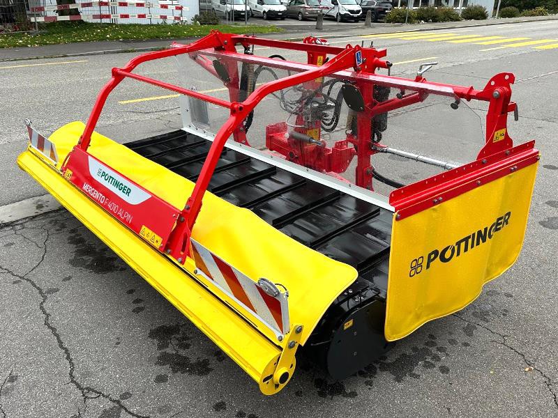Pöttinger, Frontbandschwader Mergento F 4010 Alpin, TOP-Preis