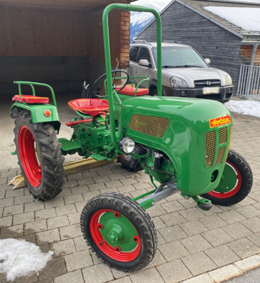 Oldtimer-Traktor